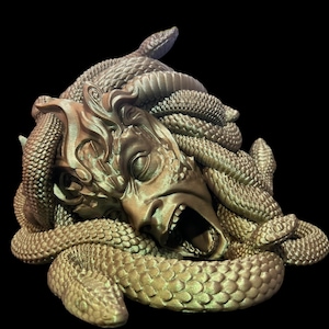 Medusa Dice Tower: 3D Printed Gorgon Demise Tower - Etsy
