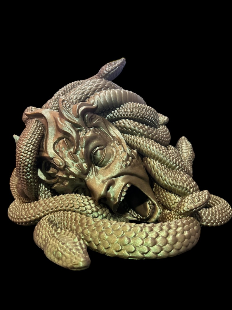 Medusa Dice Tower: 3D Printed Gorgon Demise Tower - Etsy