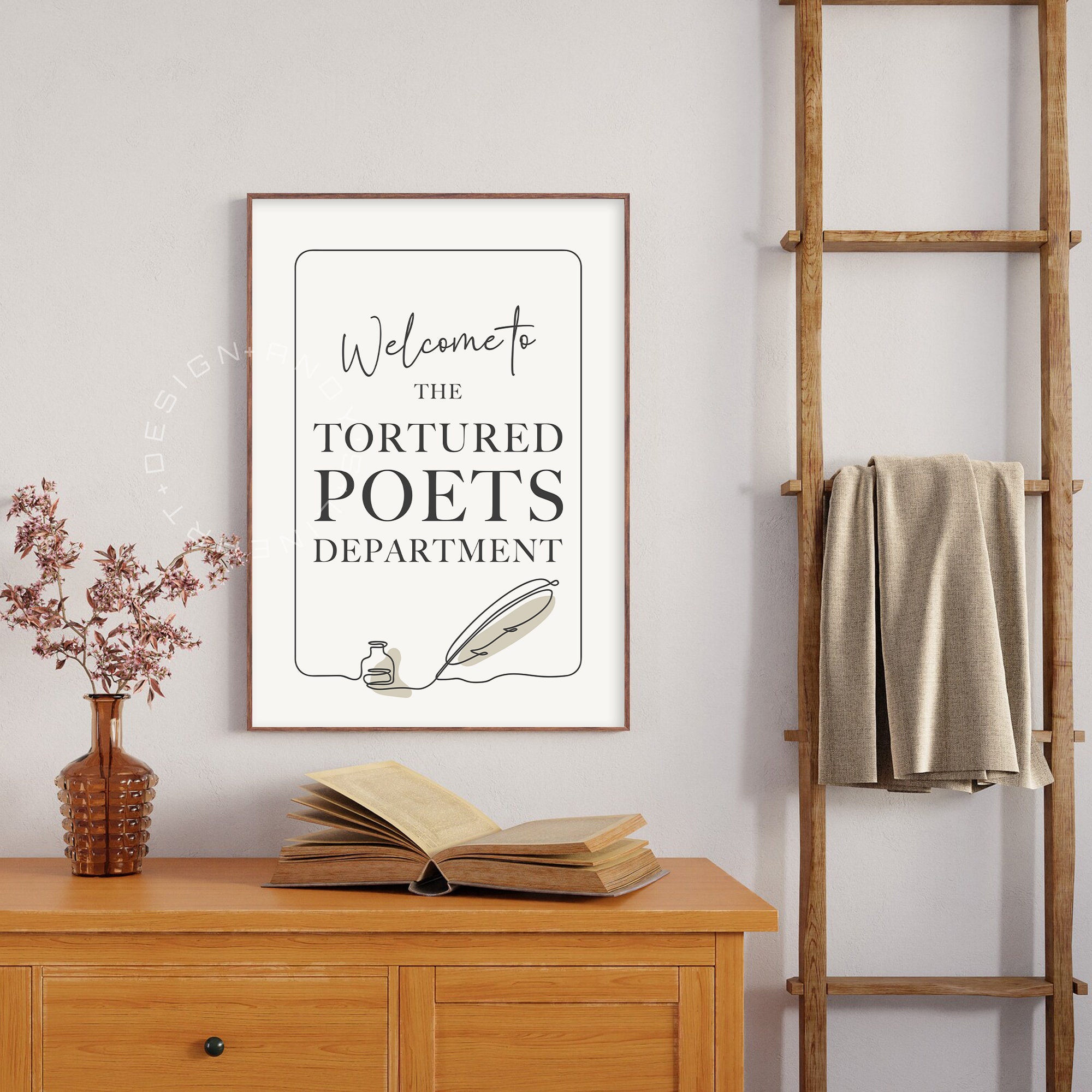 The Tortured Poets Department Printable Poster, taylor version Lyric ...