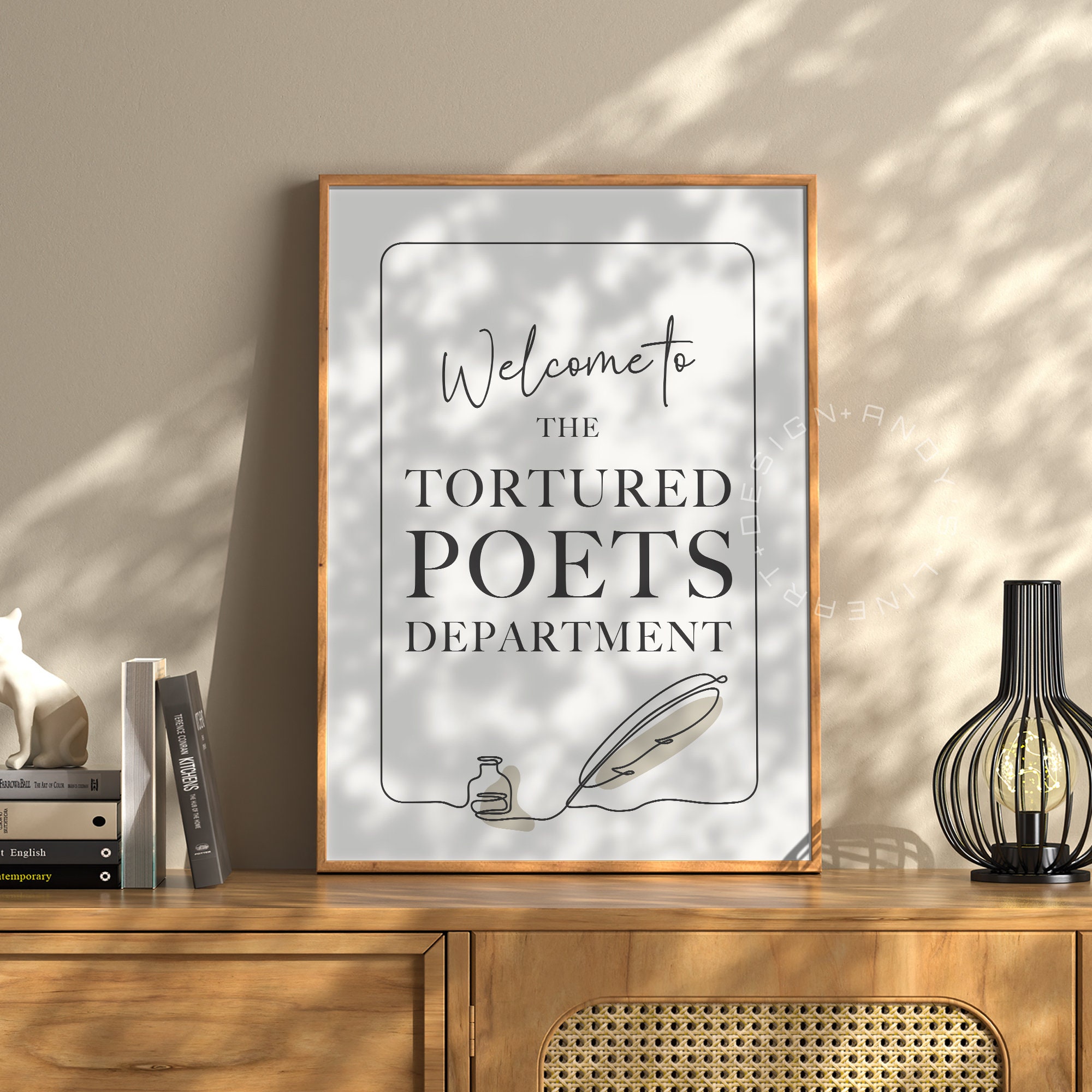 The Tortured Poets Department Printable Poster, taylor version Lyric ...