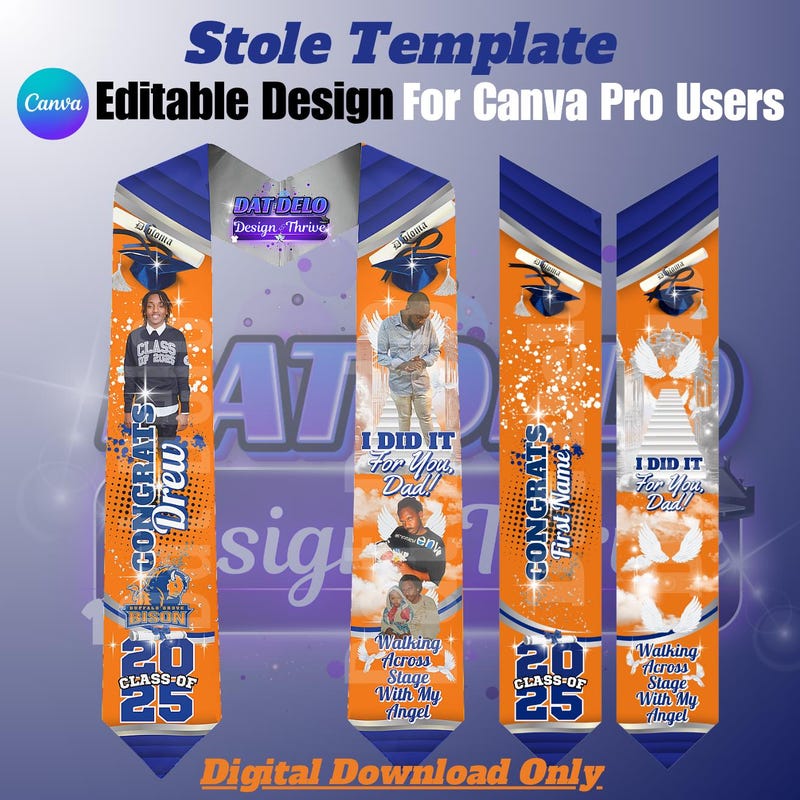 Sash Template - Etsy