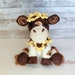 Crochet Sunflower Cow Amigurumi Pattern PDF - Etsy