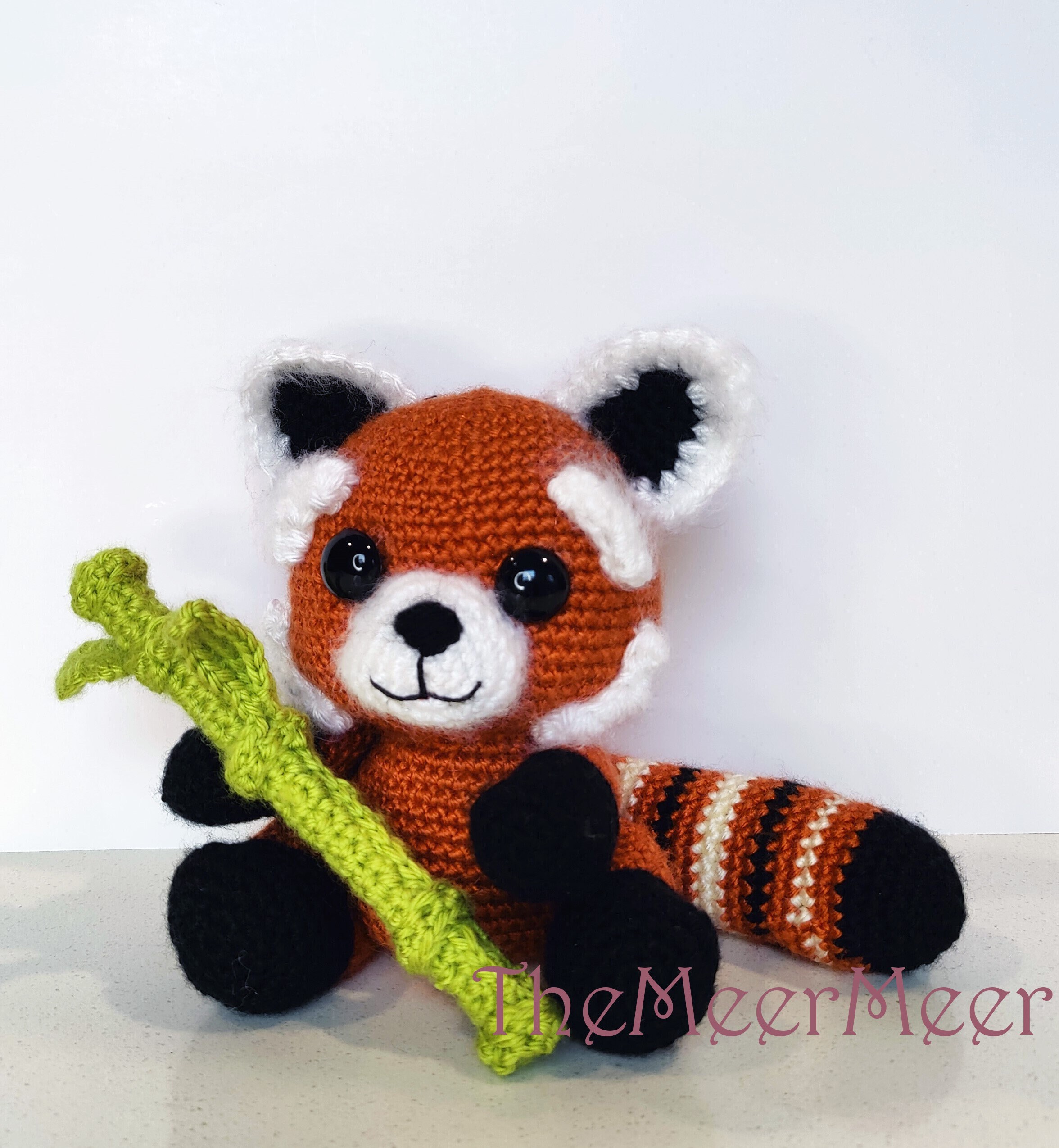 Lucas the Red Panda Amigurumi Crochet Pattern PDF - Etsy