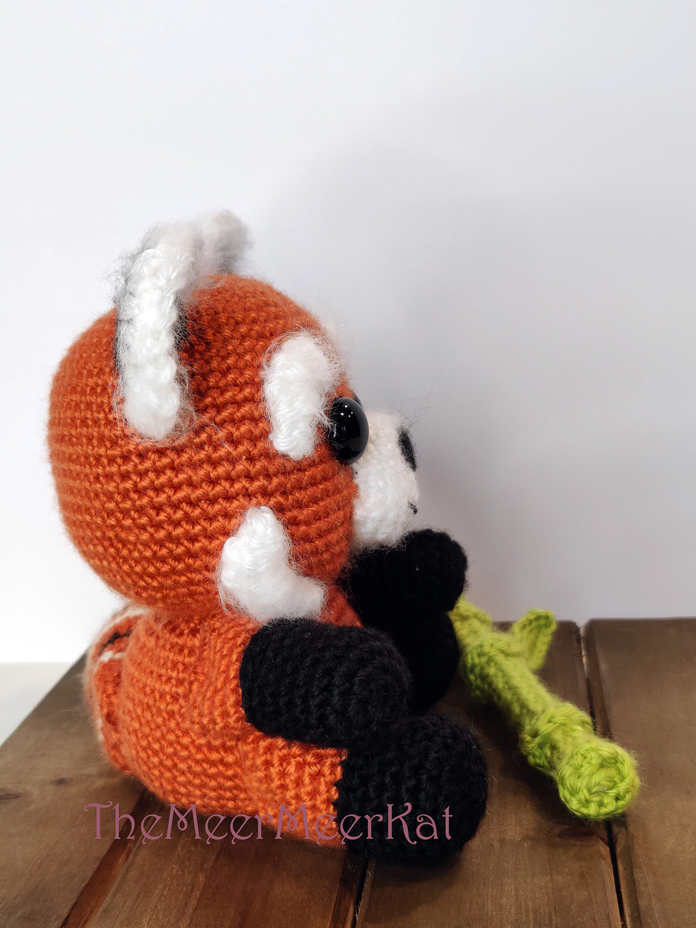 Lucas the Red Panda Amigurumi Crochet Pattern PDF - Etsy