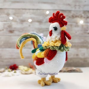 Realistic Rooster Crochet Amigurumi Pattern - Etsy