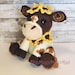 Crochet Sunflower Cow Amigurumi Pattern PDF - Etsy