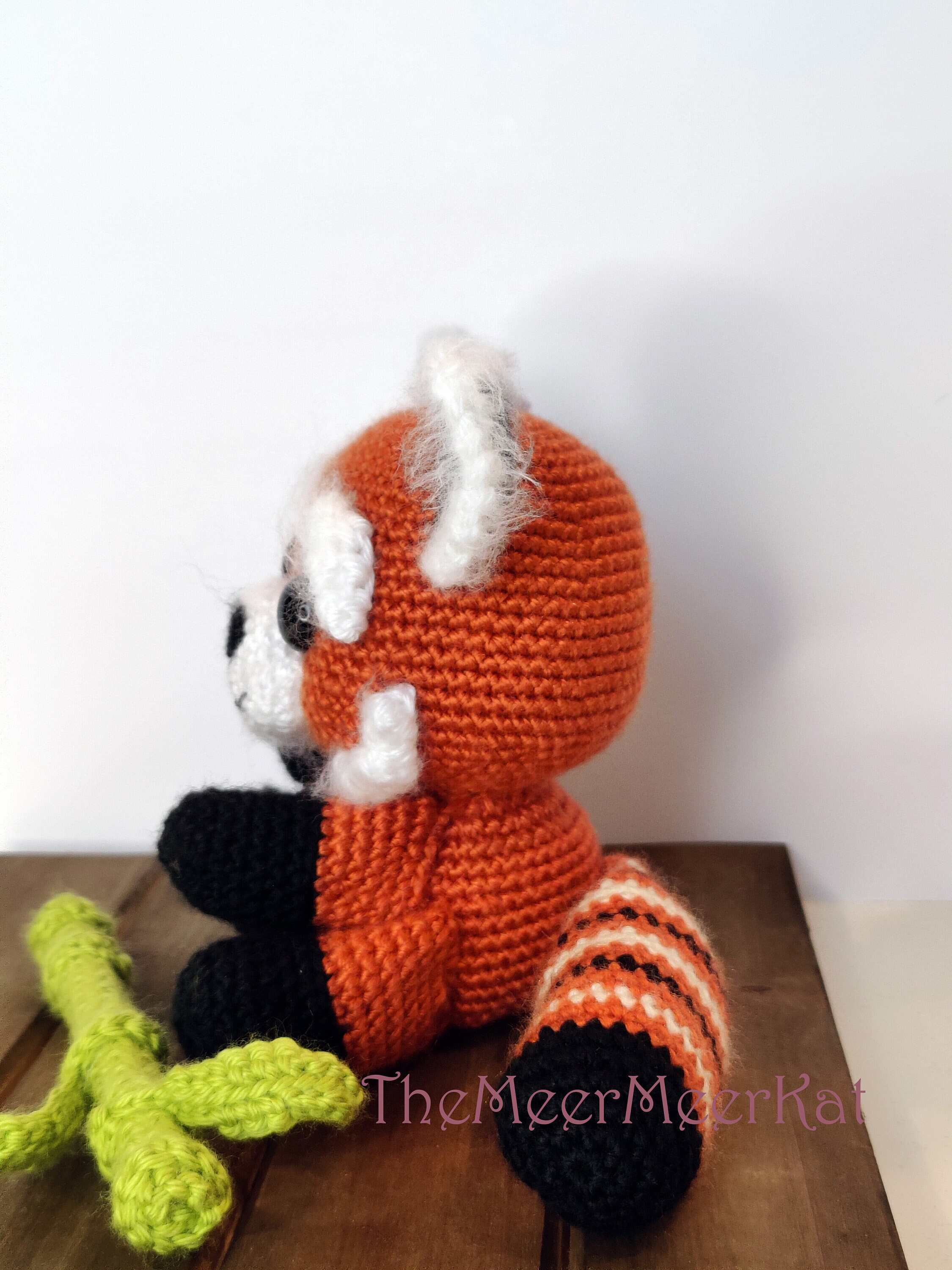 Lucas the Red Panda Amigurumi Crochet Pattern PDF - Etsy