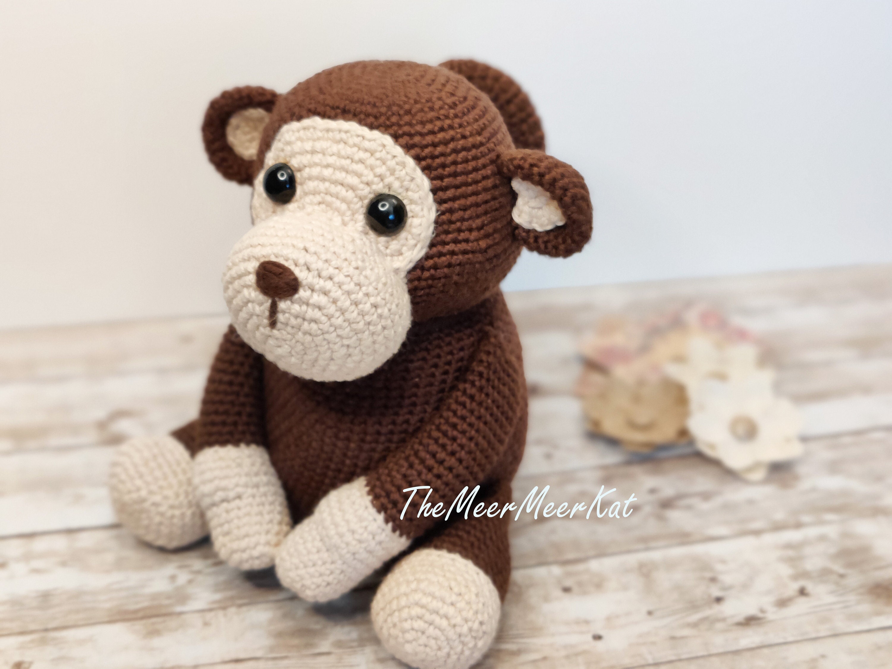 Monkey Stash Jar Crochet Pattern PDF Only Mason Jar Cover - Etsy