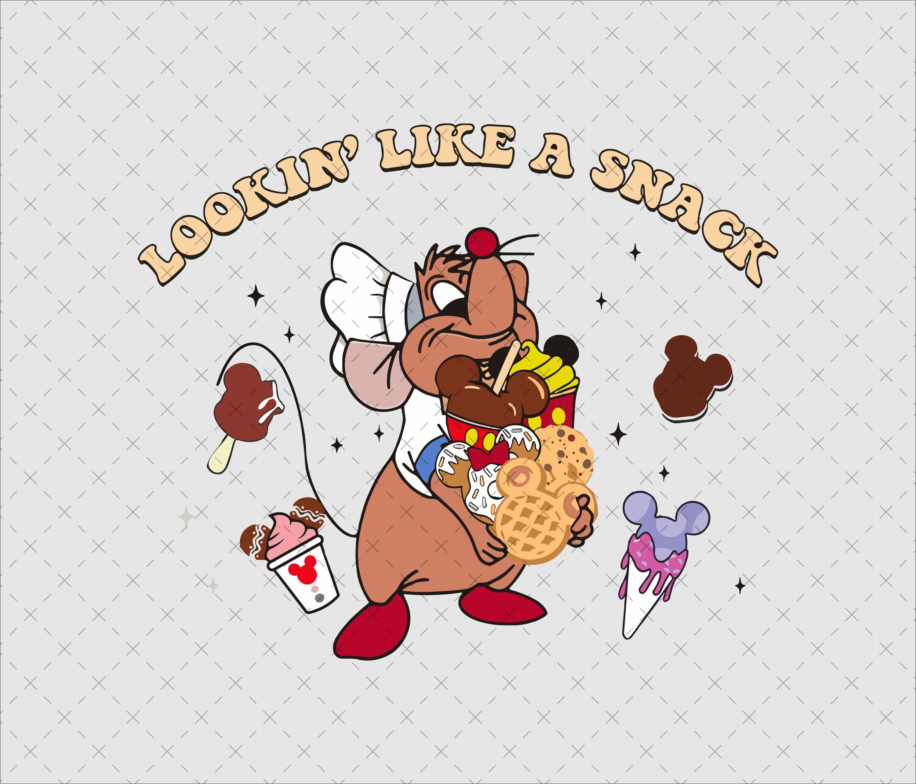Gus Gus Mouse Lookin' Like A Snack PNG, Cinderella Digital File - Etsy