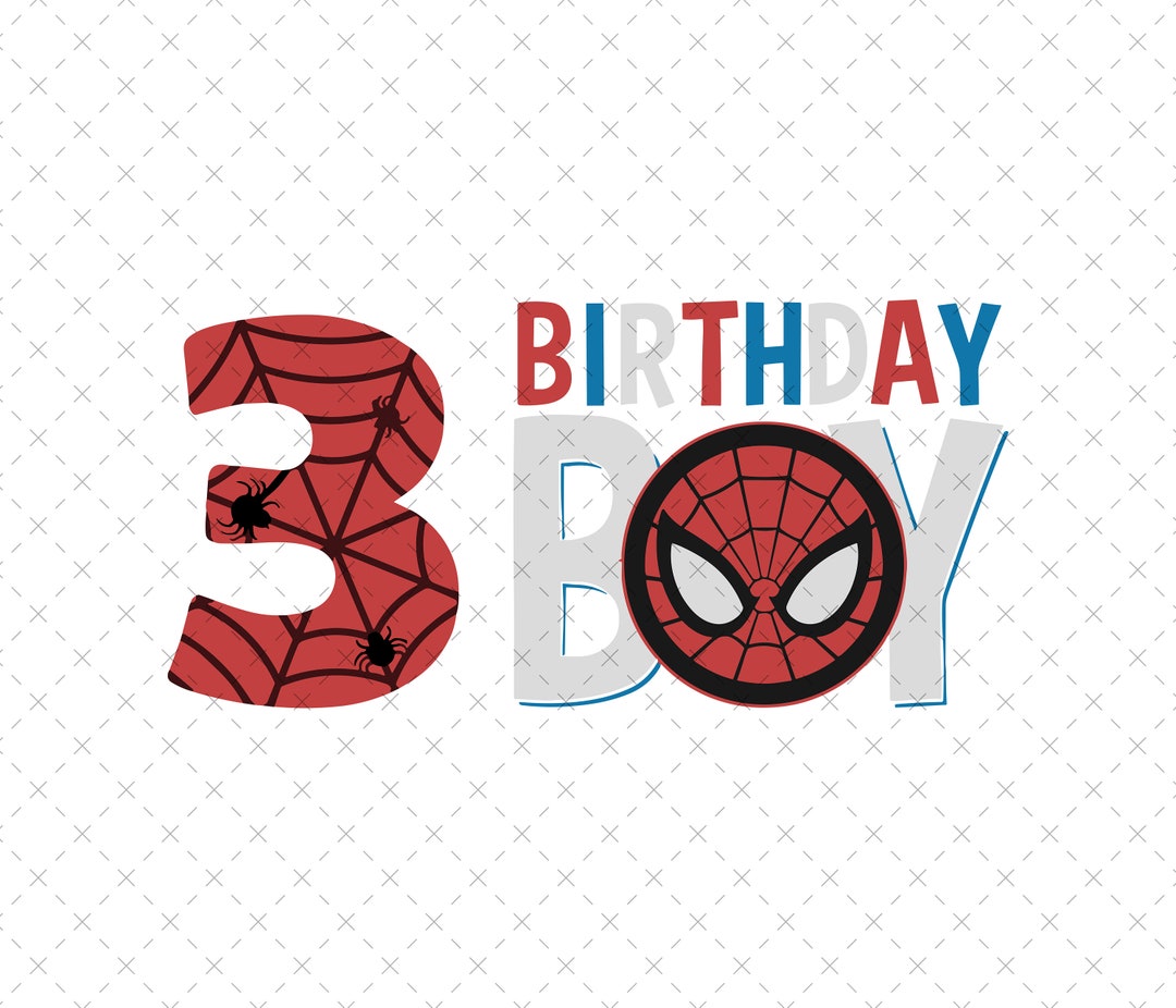 3rd Birthday Boy Svg, 3rd Birthday Boy Png, Birthday Boy Png, Birthday ...