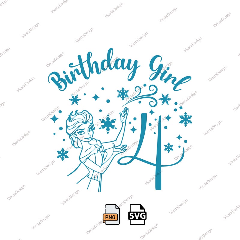 Frozen 4th Birthday - Etsy