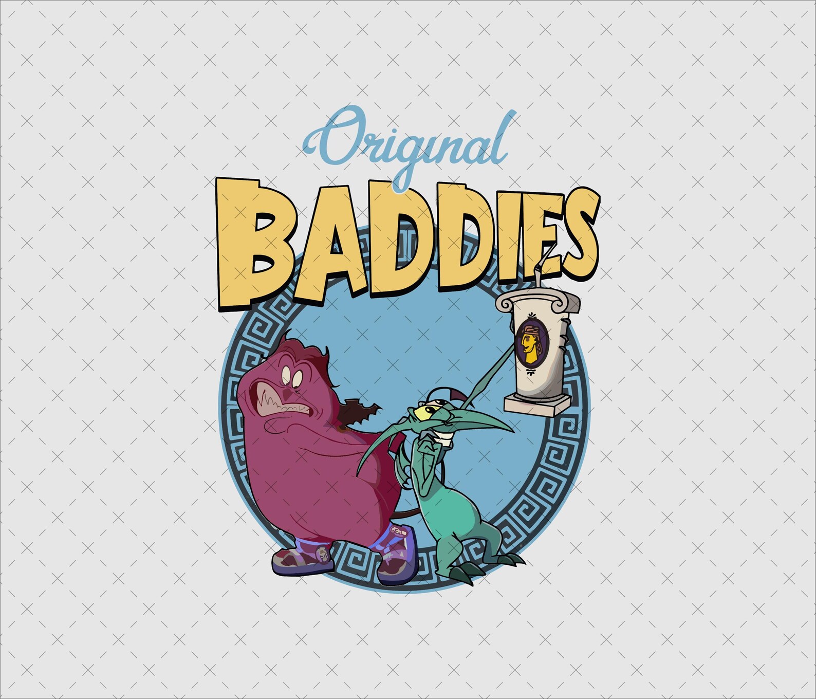 Retro Hercules Villains PNG, Hades Henchmen SVG, Shirt Design (digital ...