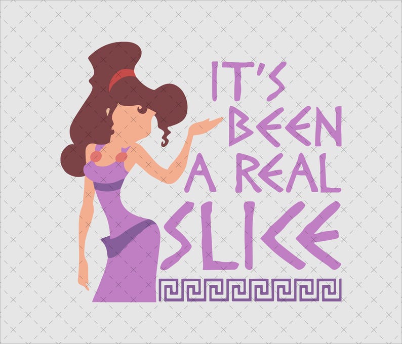 Retro Megara 'real Slice' PNG SVG: Hercules Shirt Design (digital File ...