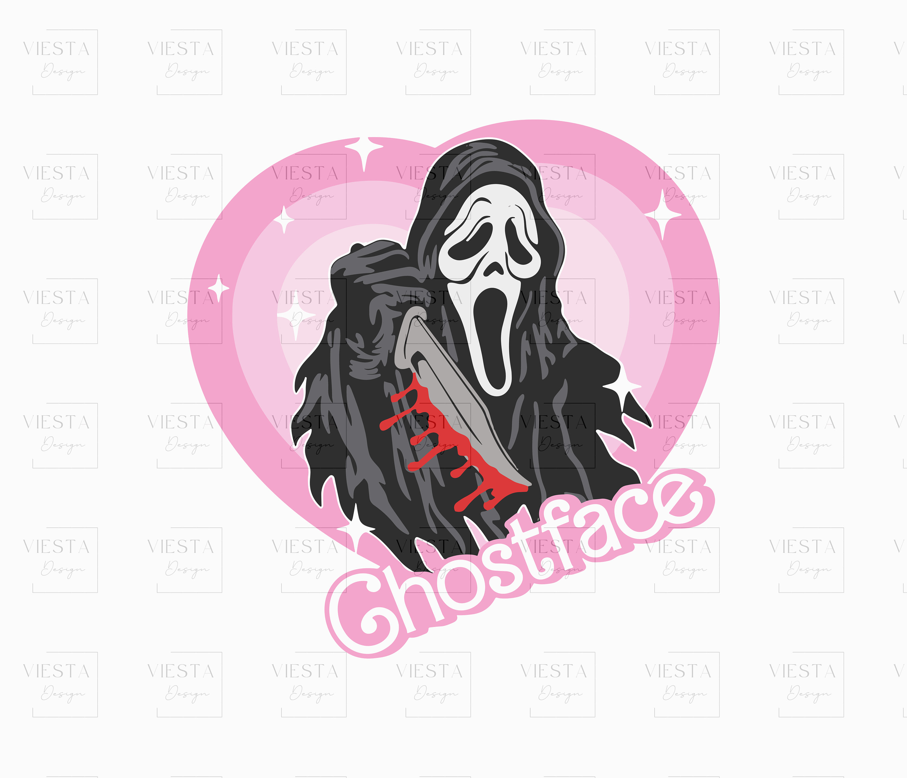Ghost Face Svg, Ghost Face Png, Scream Svg, Horror Movie Svg, Retro ...