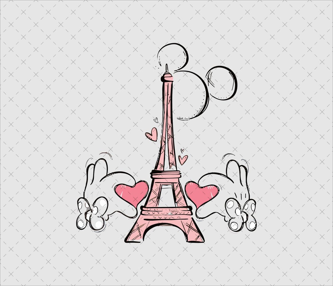 Mickey Paris Vacation SVG, Family Trip PNG (digital File) - Etsy
