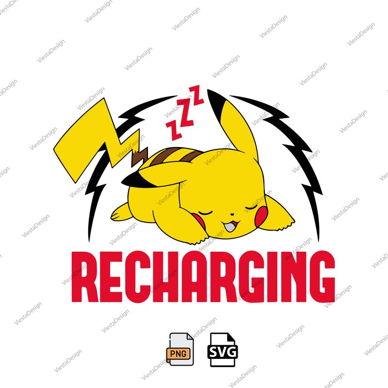 Pikachu Svg Layered - Etsy