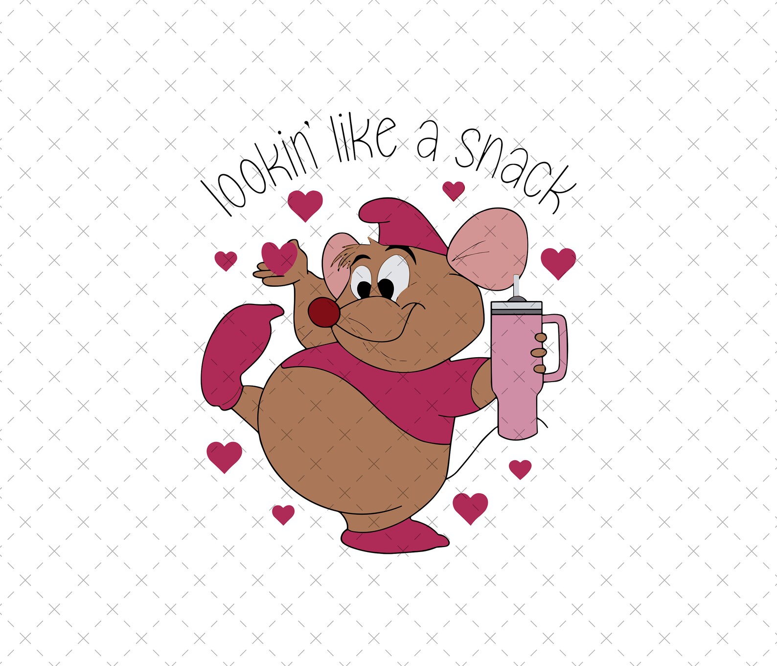 Funny Gus Mouse SVG PNG, Princess Design (digital File) - Etsy
