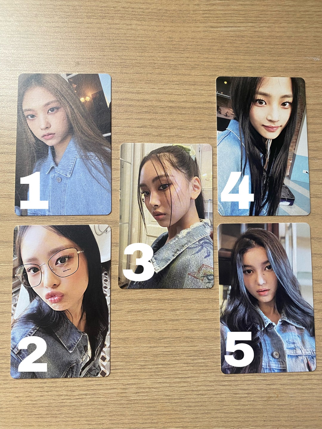 Gg Official Photocards: Everglow, Twice, Red Velvet - Etsy