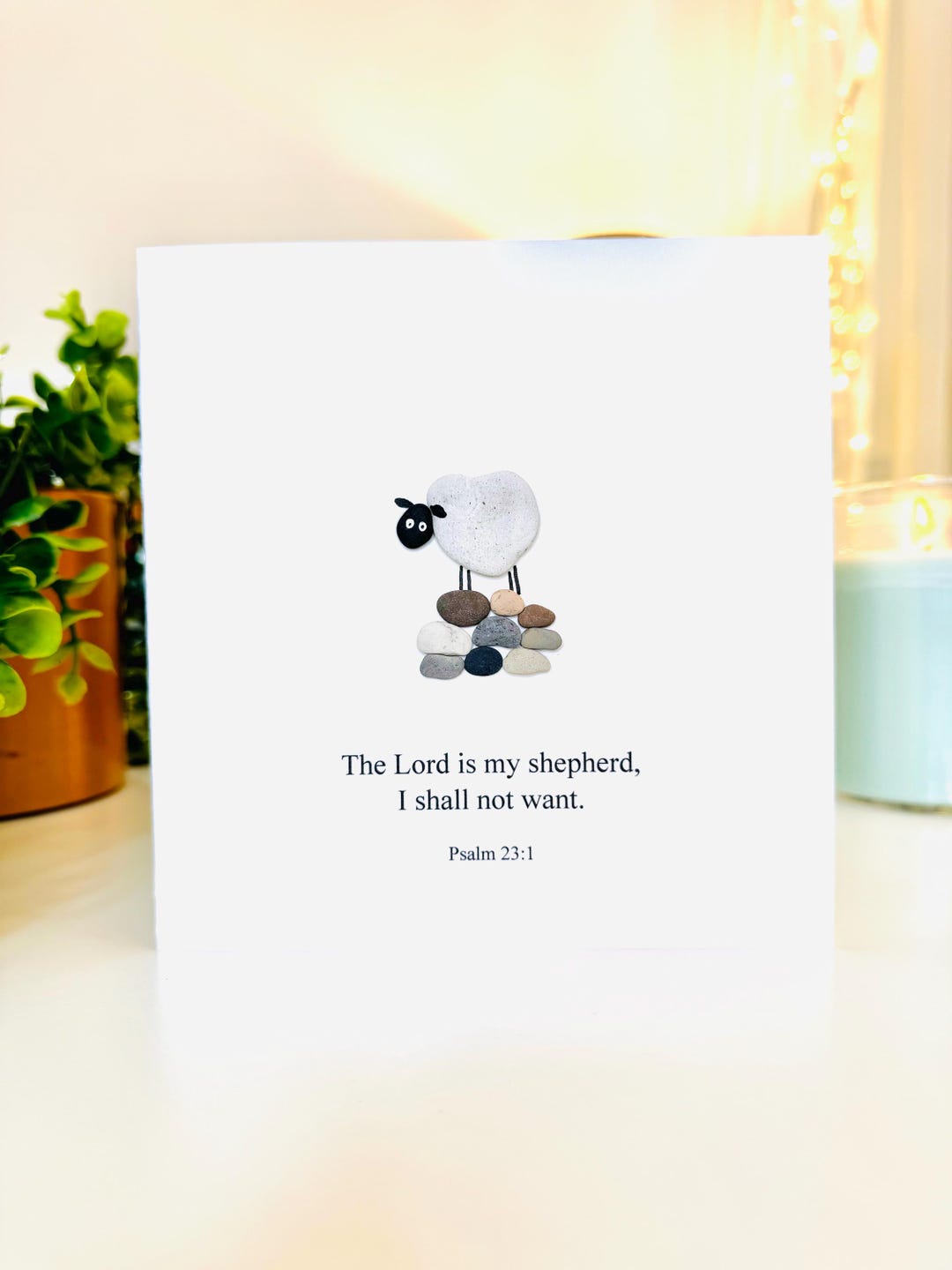 Handmade Christian Card, Bible Verse Card, Faith Inspired Card ...