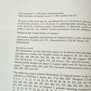 Vintage 1990 M.C. Escher Book, Vintage Hard Cover M.C. Escher Visions ...