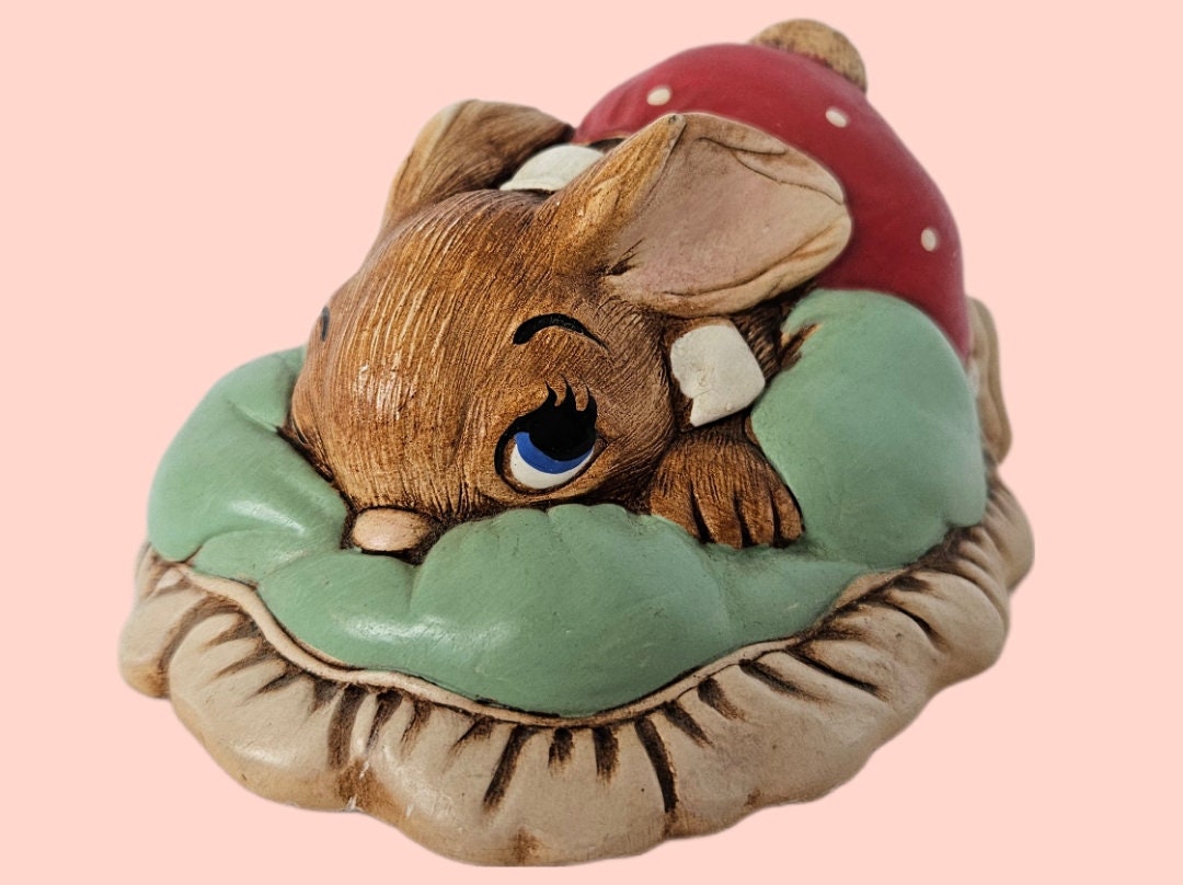 Vintage Pendelfin Rabbit Figurine, Vintage 1960s Pendelfin "dodger ...