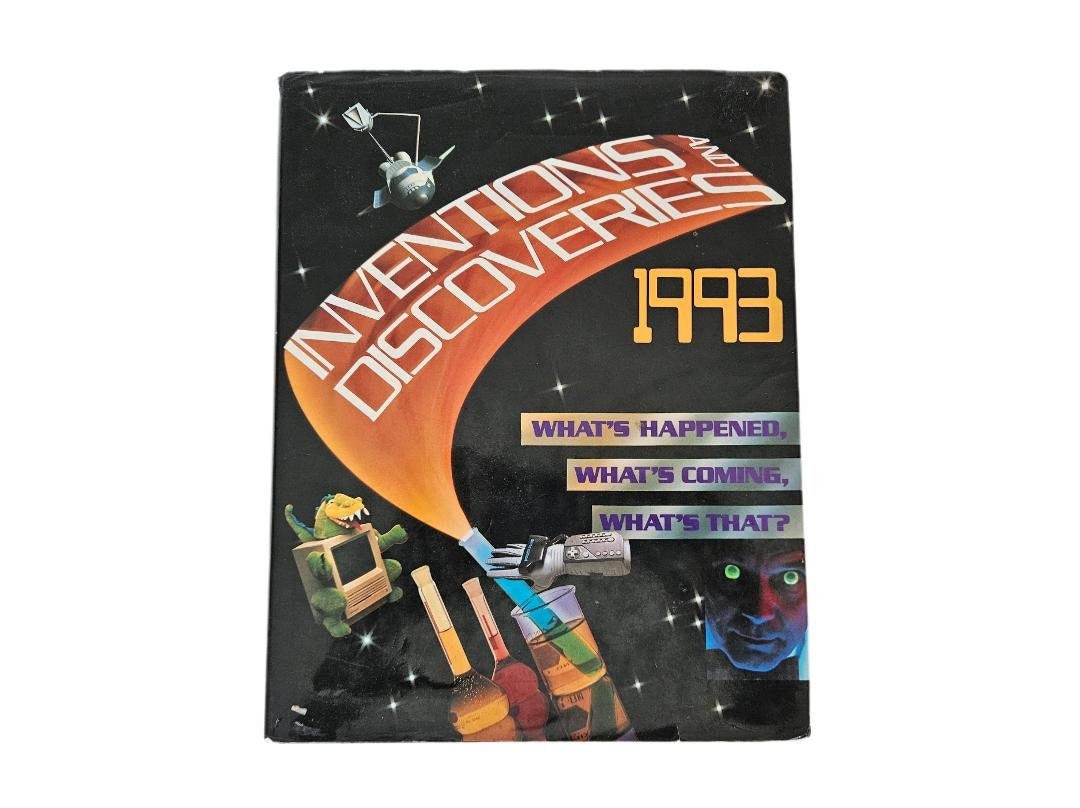 Vintage 1990s Inventions and Discoveries 1993 Hard Cover Book, Hard ...
