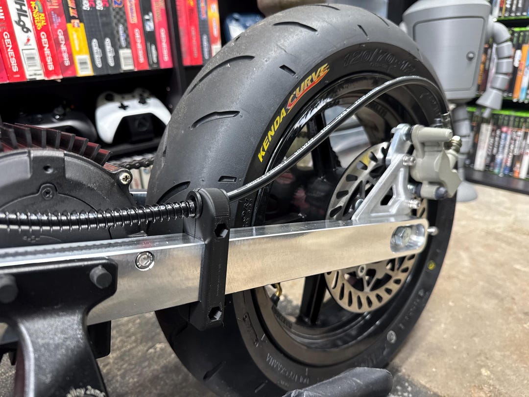 Midwest Mini Mods Swingarm Hydraulic Brake Line Clamp Single/dual - Etsy