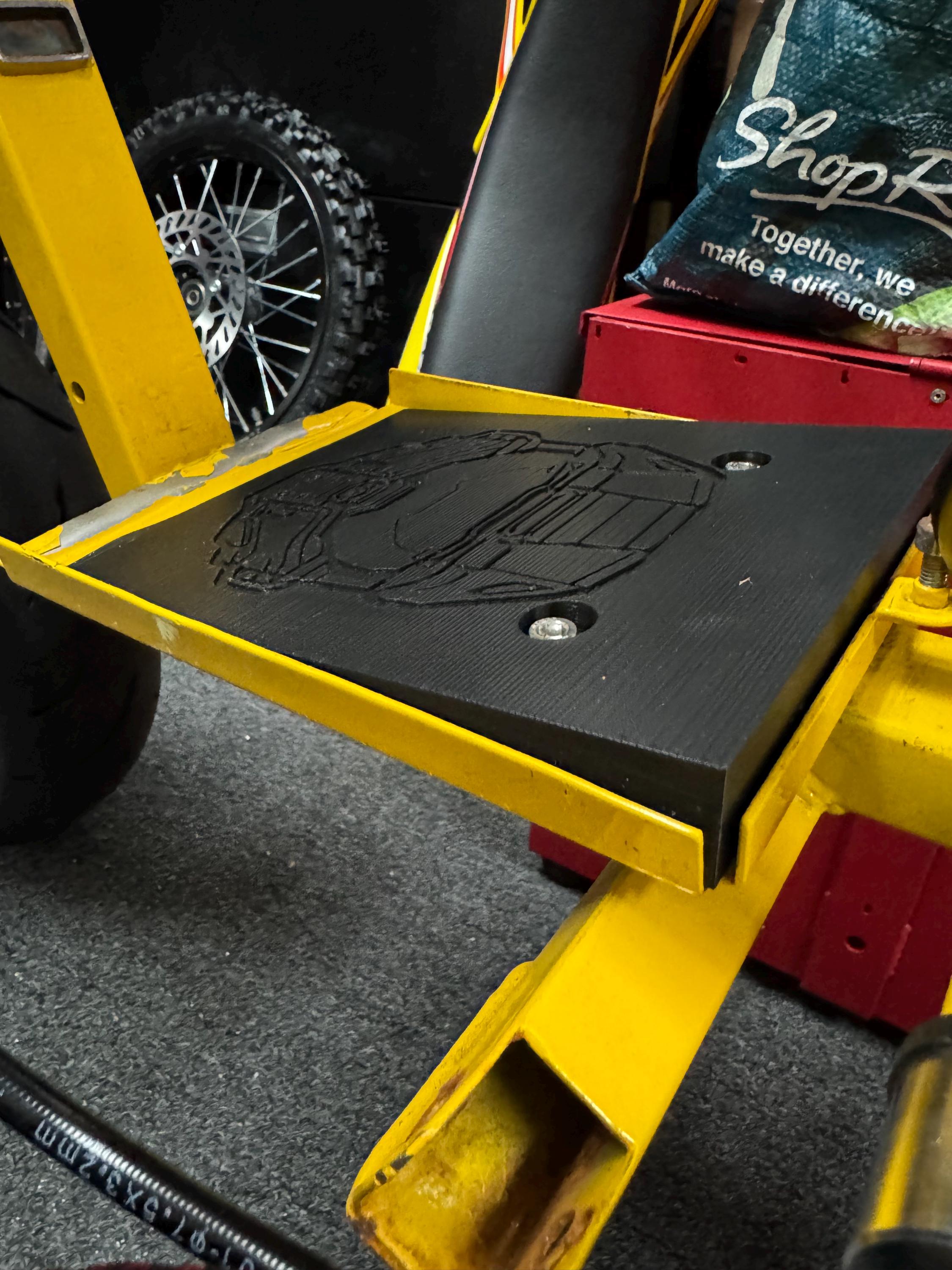 Customizable Battery Wedge: Razor MX500/MX650/SX500 Aftermarket Battery ...