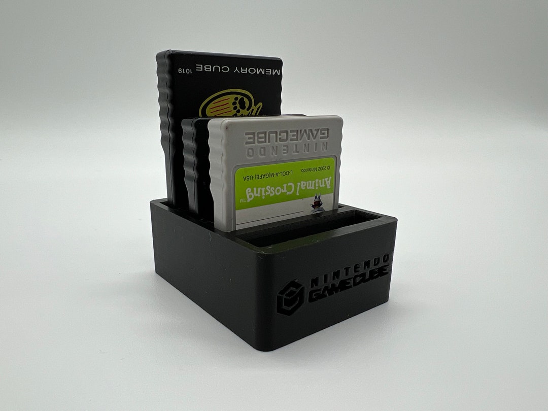 Customizable Gamecube Memory Card Display Stand Holder Organizer. - Etsy