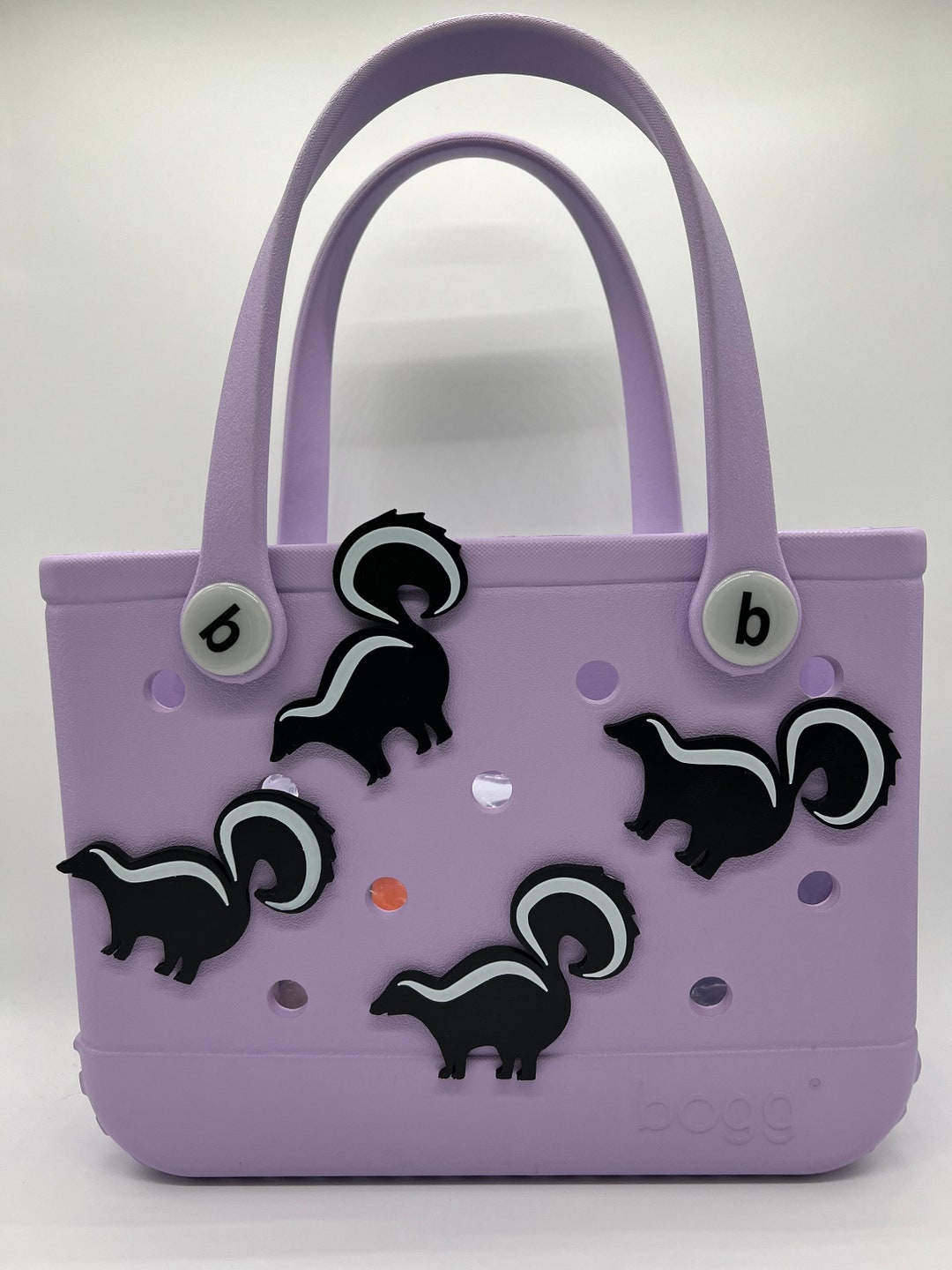 Skunk Bogg Bag Charm Simple Modern Charm - Etsy