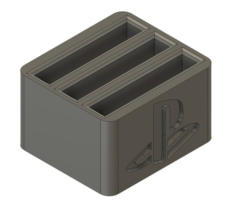 Customizable PS1 Playstation Memory Card Display Stand Holder Organizer ...