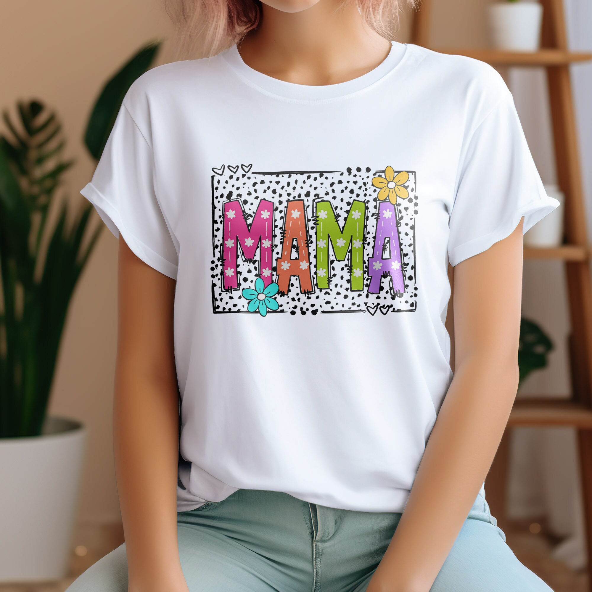 Mama DTF Transfer, DTF Transfer Ready for Press, Mom Heat Press ...