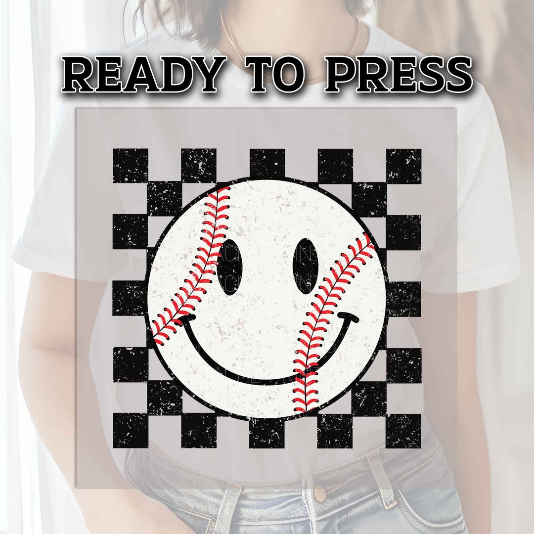 Baseball DTF Transfer Ready for Press, Baseball DTF Transfers, Heat ...