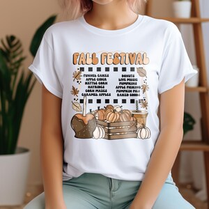 Fall Festival DTF Transfer Ready for Press, Fall DTF Transfers, Autumn ...