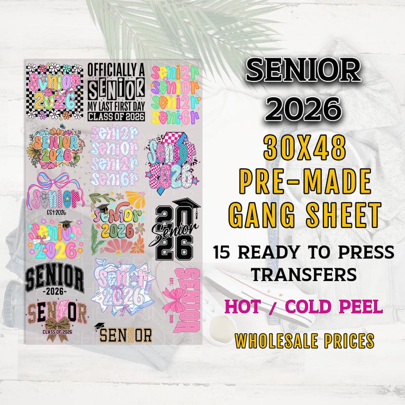 Senior Jeans 2026 Custom - Etsy