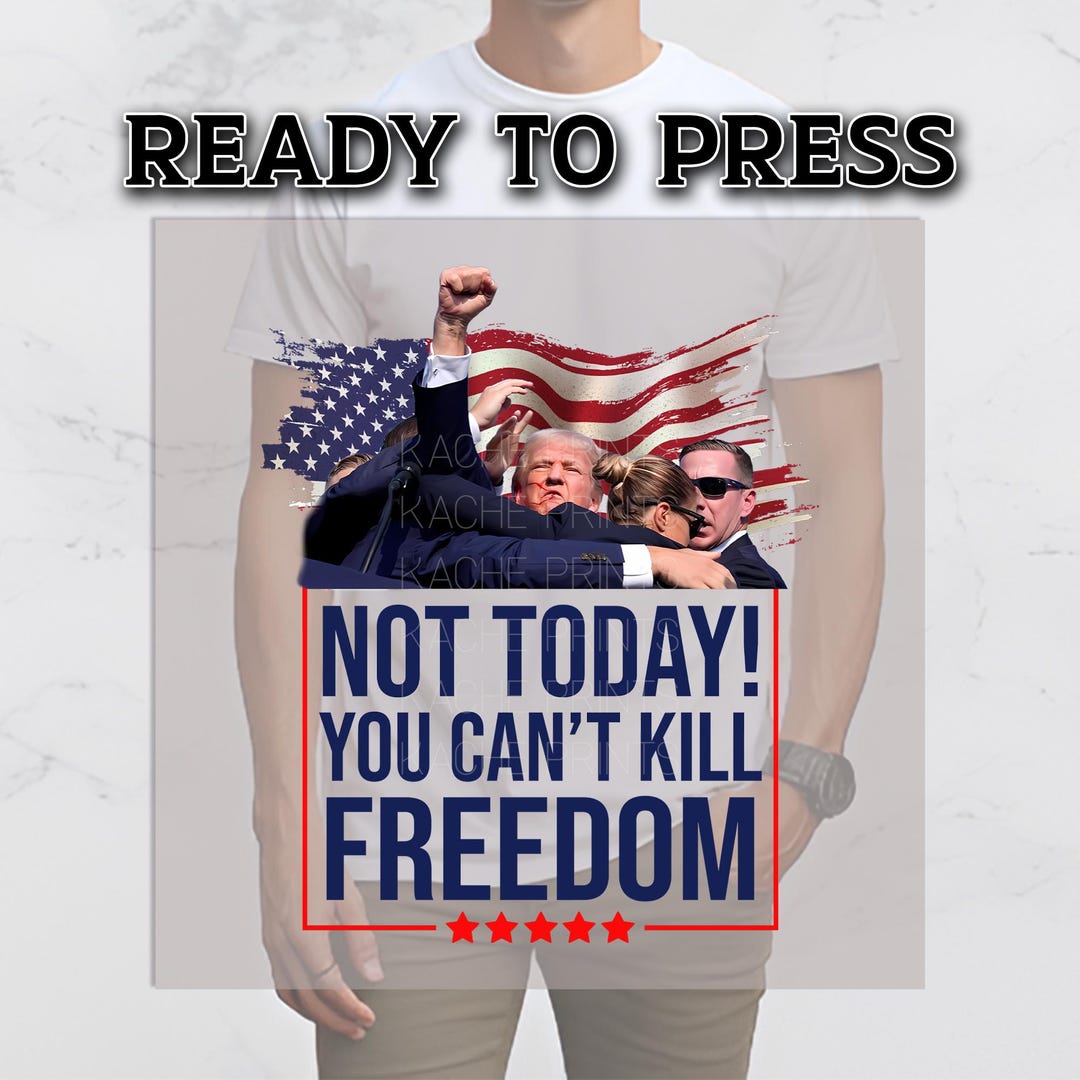 Trump DTF Transfer, Trump Ready to Press, Trump Transfers, Trump ...