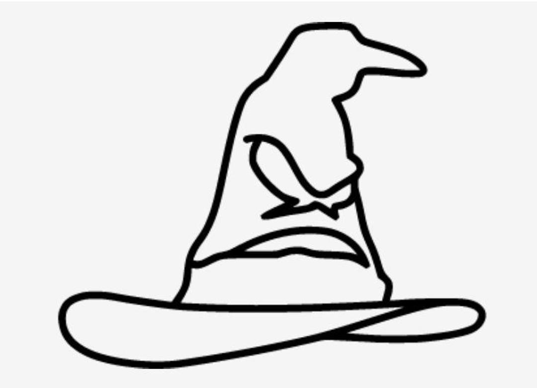 Svg Png Harry Potter Sorting Hat Dumbledore Voldemort Hp Silhouette ...