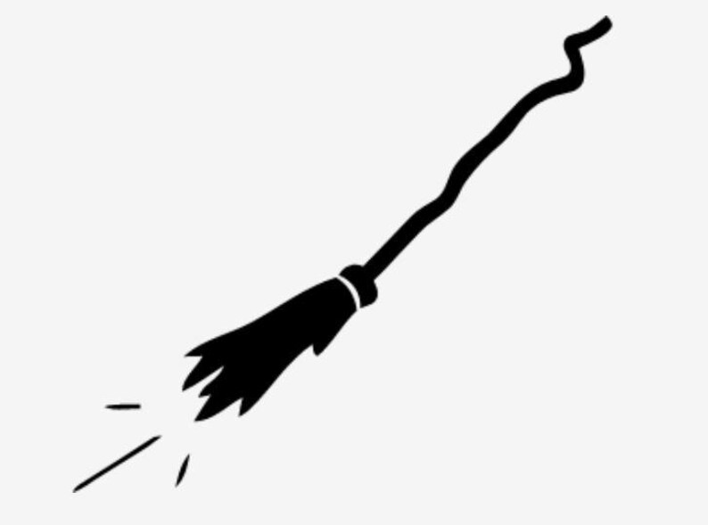 Harry Potter Witch Wizard Broom Firebolt Nimbus 2000 Cricut Silhouette ...