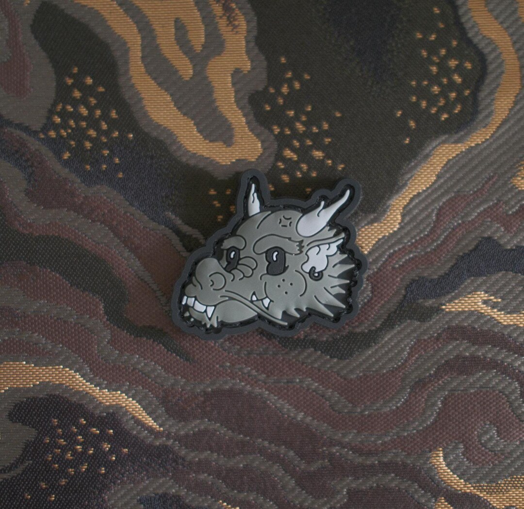 Japanese Ryu Dragon Ranger Eye PVC Patch – Unique Collectible Tactical ...