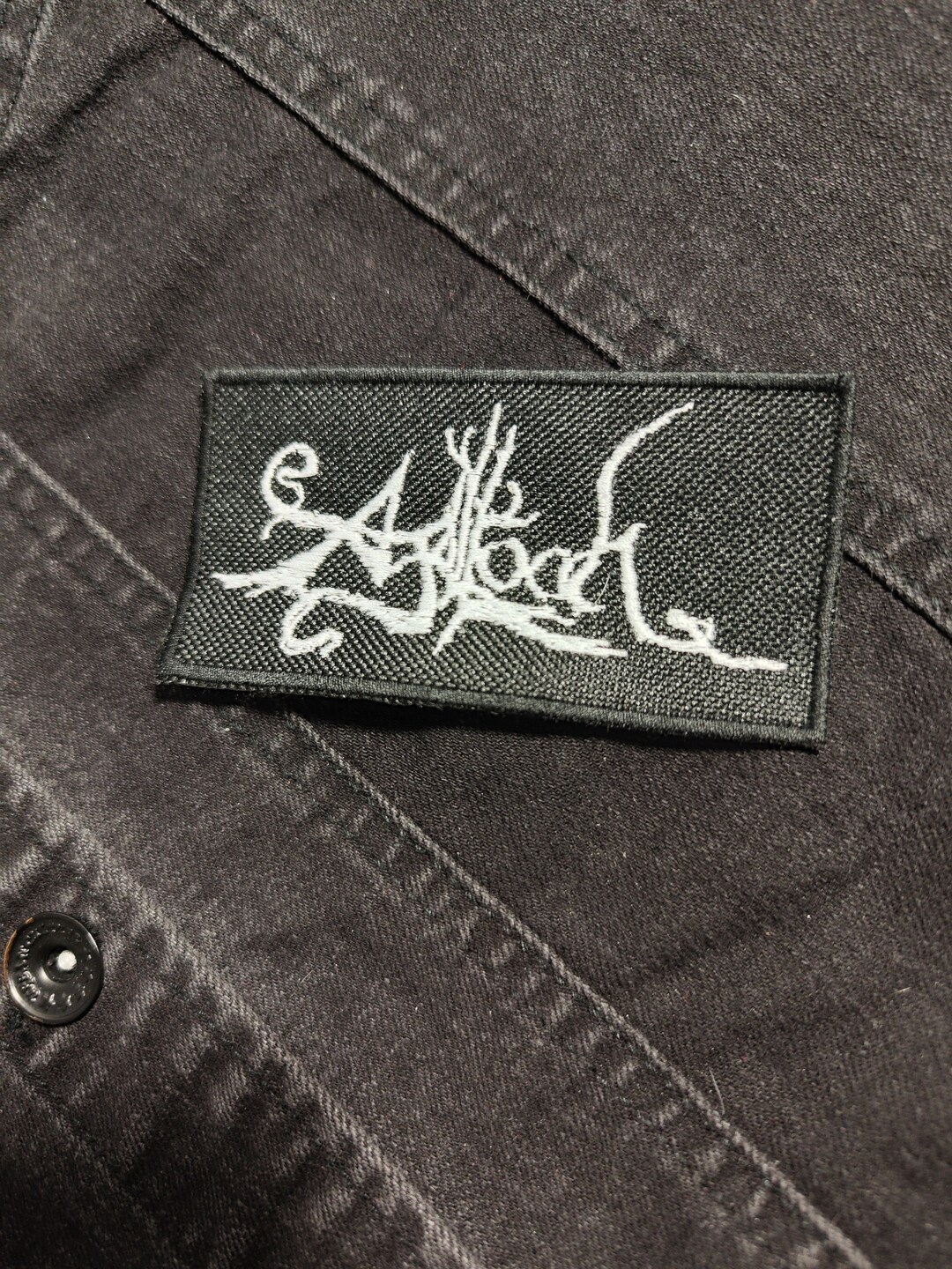 Agalloch Black Metal Iron-on Embroidered Patch - Etsy