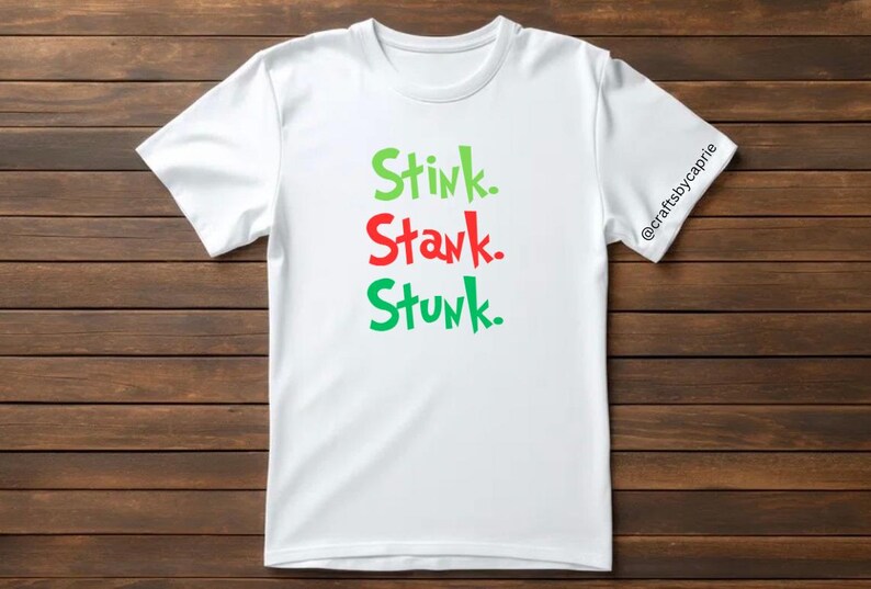 Stink Stank Stunk Christmas PNG, SVG - Etsy