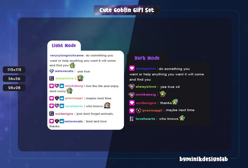 Goblin Girl Emotes, Twitch Streamer Emoji Pack (digital Download) - Etsy