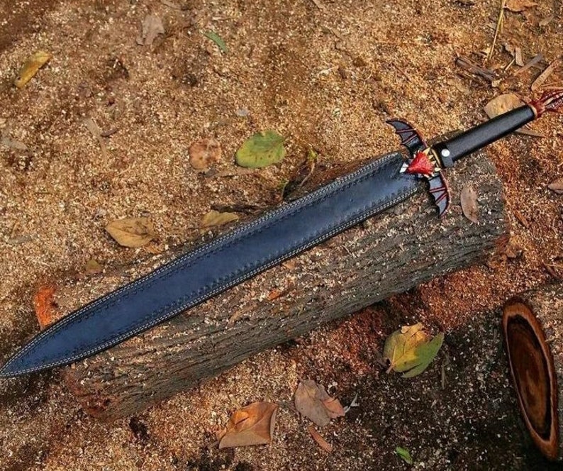 Hand Forged D2 Steel SWORD Beautiful Gift for Him GROOMSMEN Gift ...
