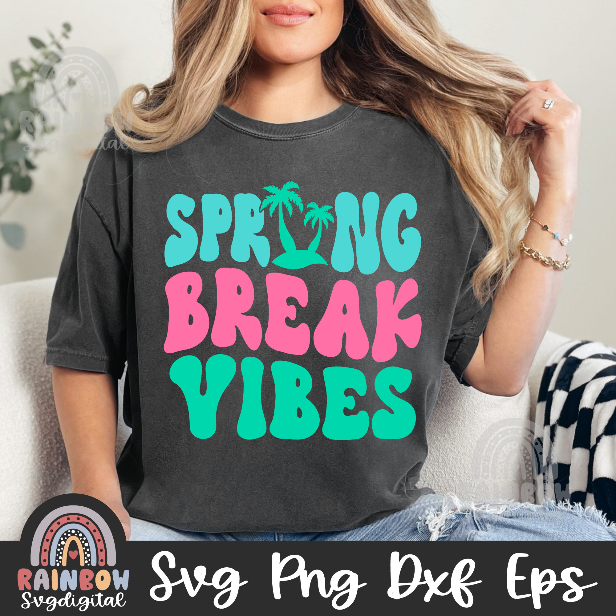 Retro Spring Break 2024 SVG PNG, Spring Break Vibes Svg, Vacay Mode ...