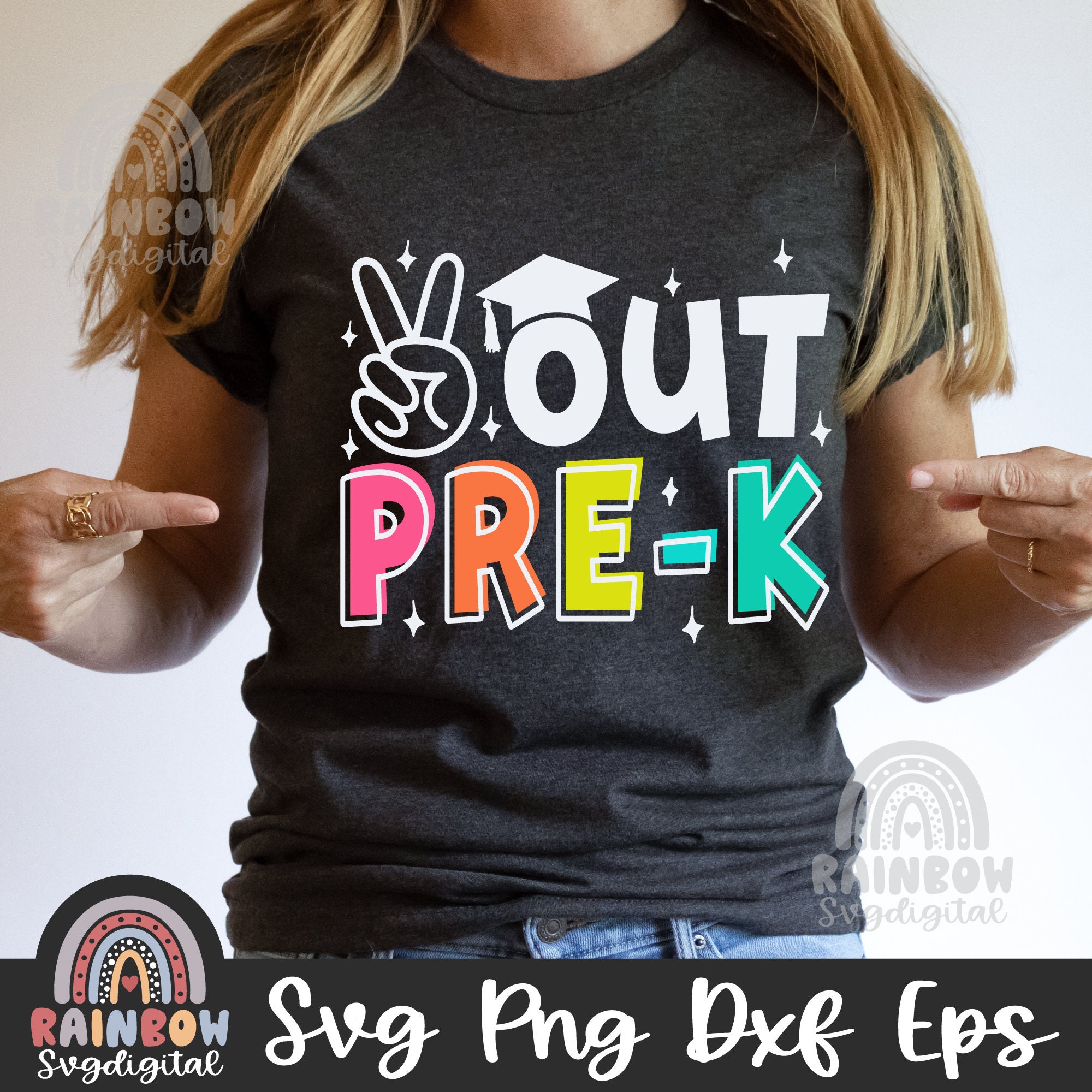 Peace Out Pre-k Svg Png, Pre-k Graduate SVG, Pre-k Graduation Dxf, Pre ...
