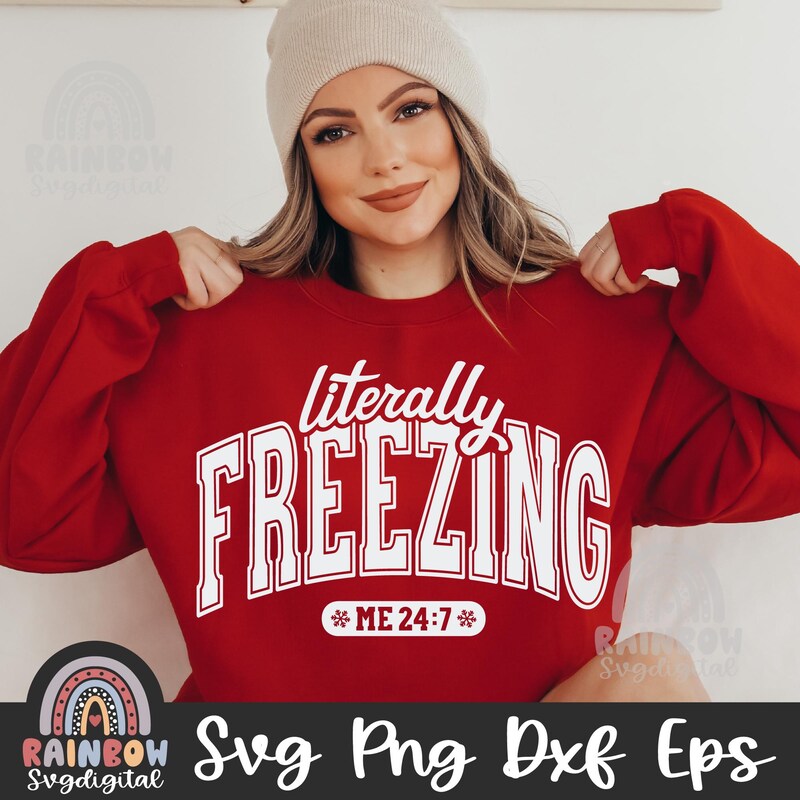 Freezing Svg - Etsy