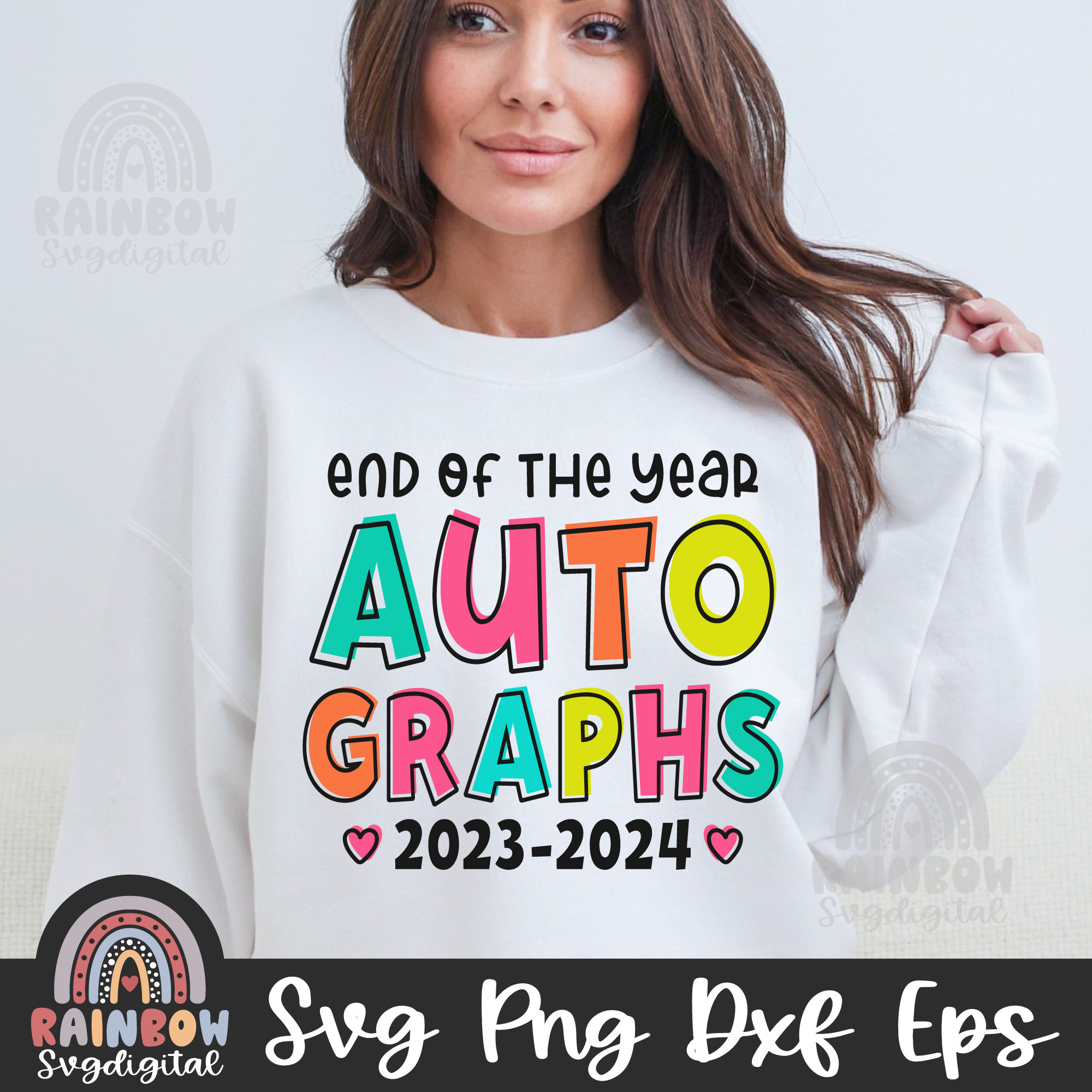 End of the Year Autographs 2024 Png, Last Day Autographs Svg, Last Day ...