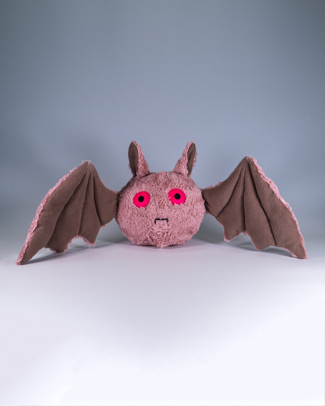 Soft OOAK Fantasy Bat for Nursery Decor, Plush Bat, Unique Rag Art ...