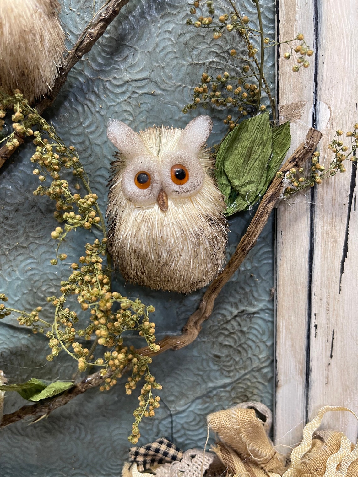 Upcycled Frame With Owls - Etsy