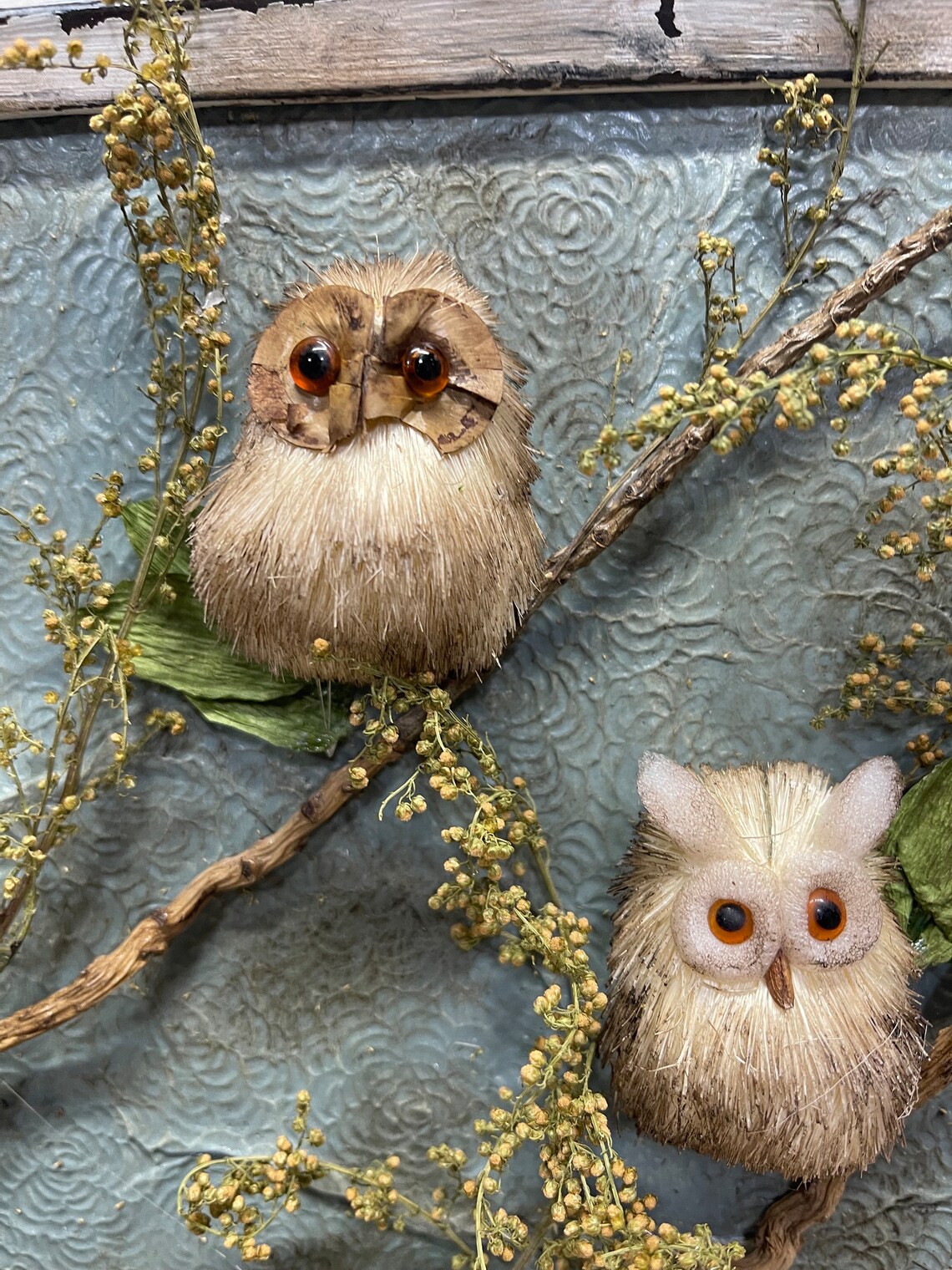 Upcycled Frame With Owls - Etsy